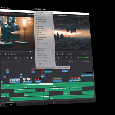 FOUR Editors | All-in-One Plugin with Unlimited Video Assets