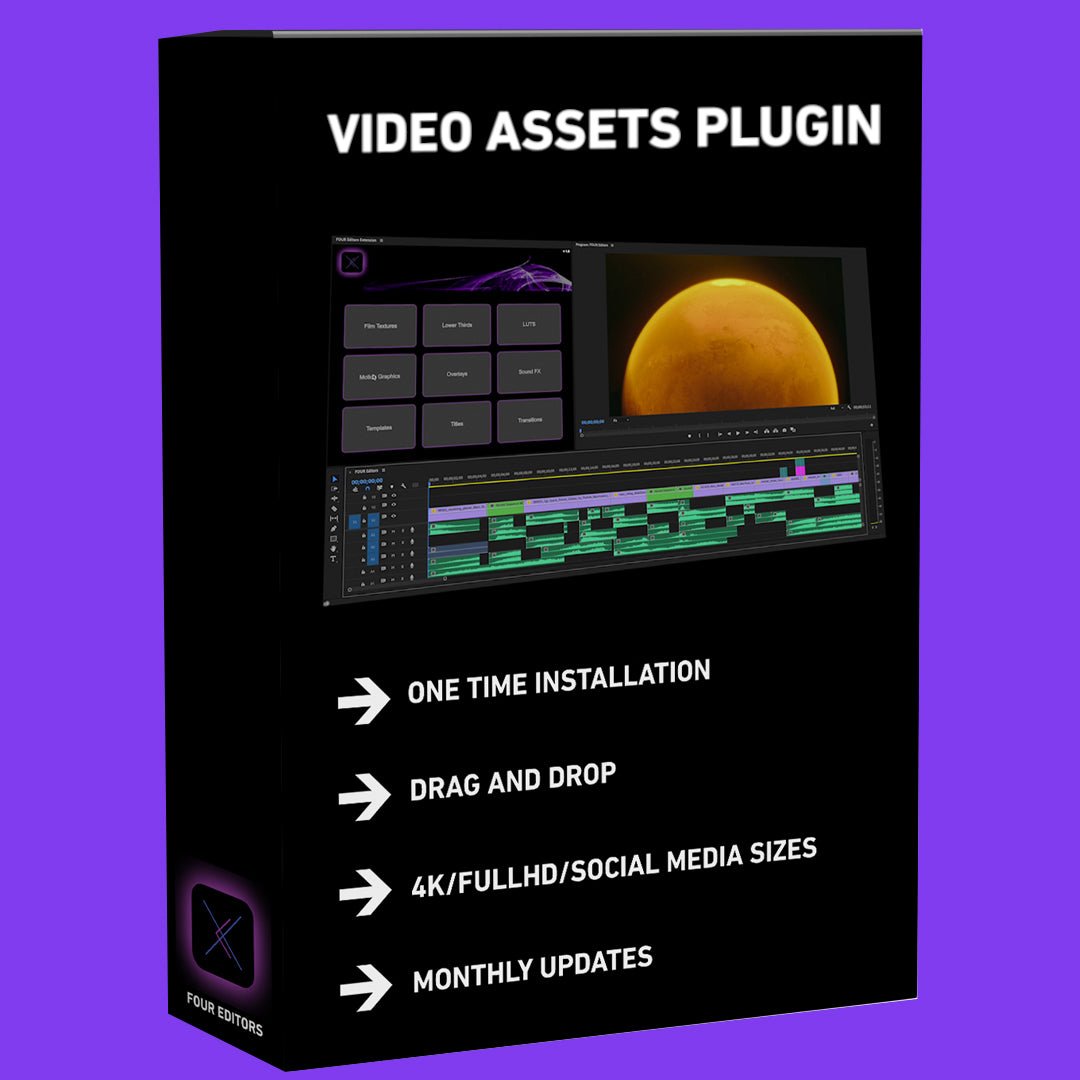 Workspace Plugin | Streamline Your Video Editing Workflow | Four Editors